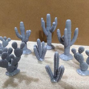 Cacti Plants Dnd Dungeons and Dragons Desert Plant Scatter for 28mm ...