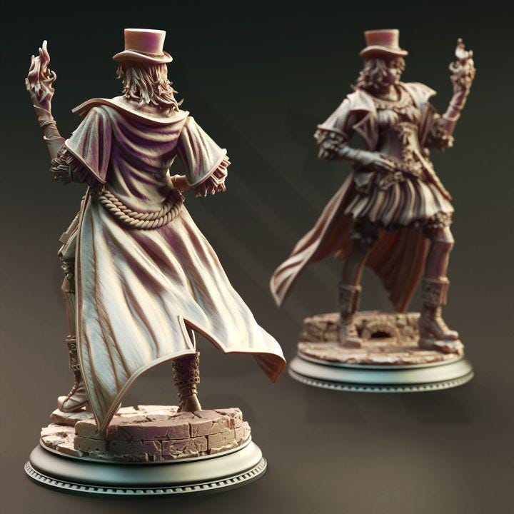 Human Female Arcane Trickster Dungeons and Dragons Arcane NPC RPG ...