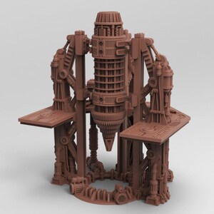 Industrial Sci-fi Mining Site, Dnd Terrain for Dungeons and Dragons ...