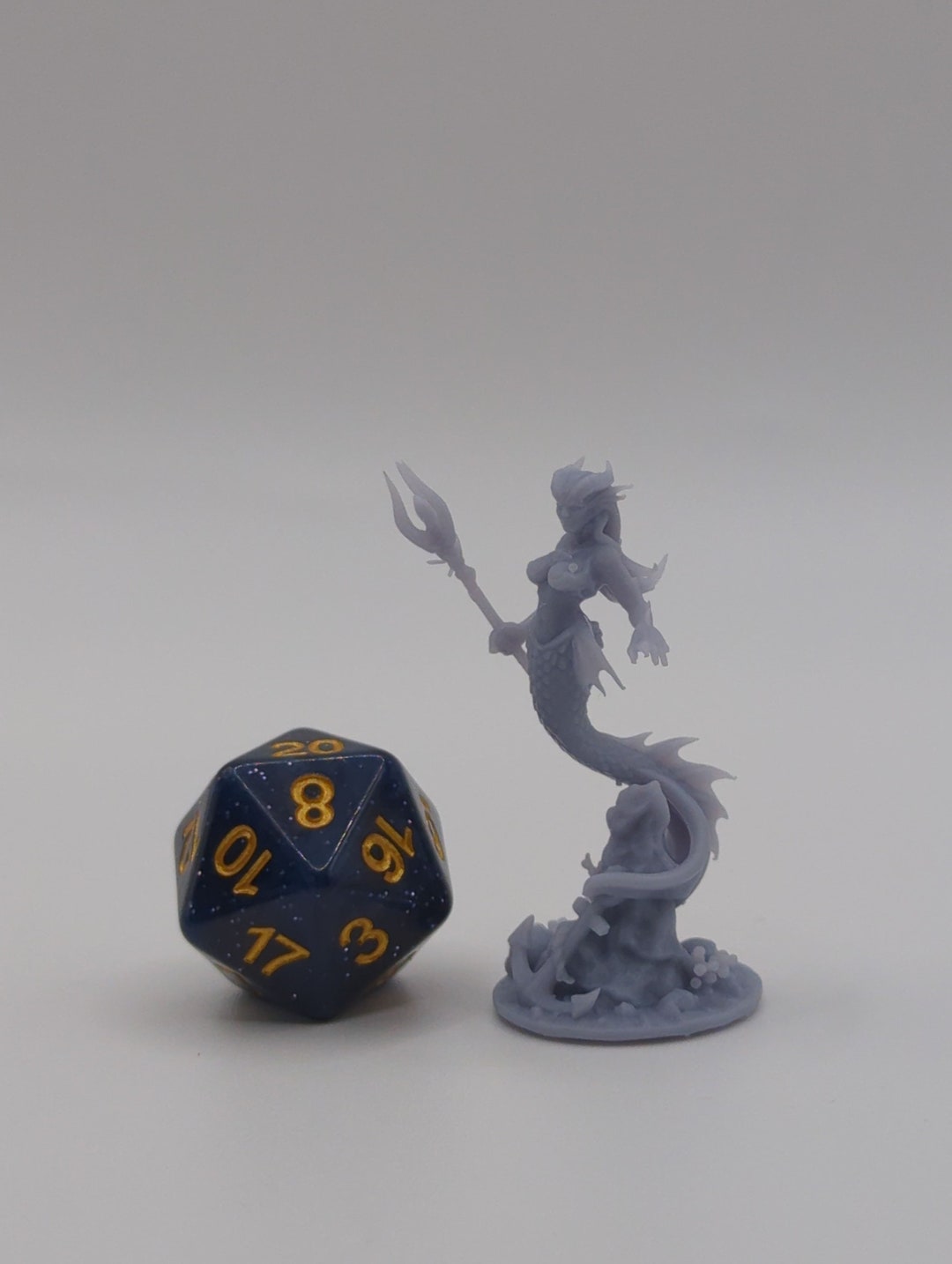 Siren, Female, Dnd, Dungeons and Dragons, Miniature, 28mm or 32mm Scale ...