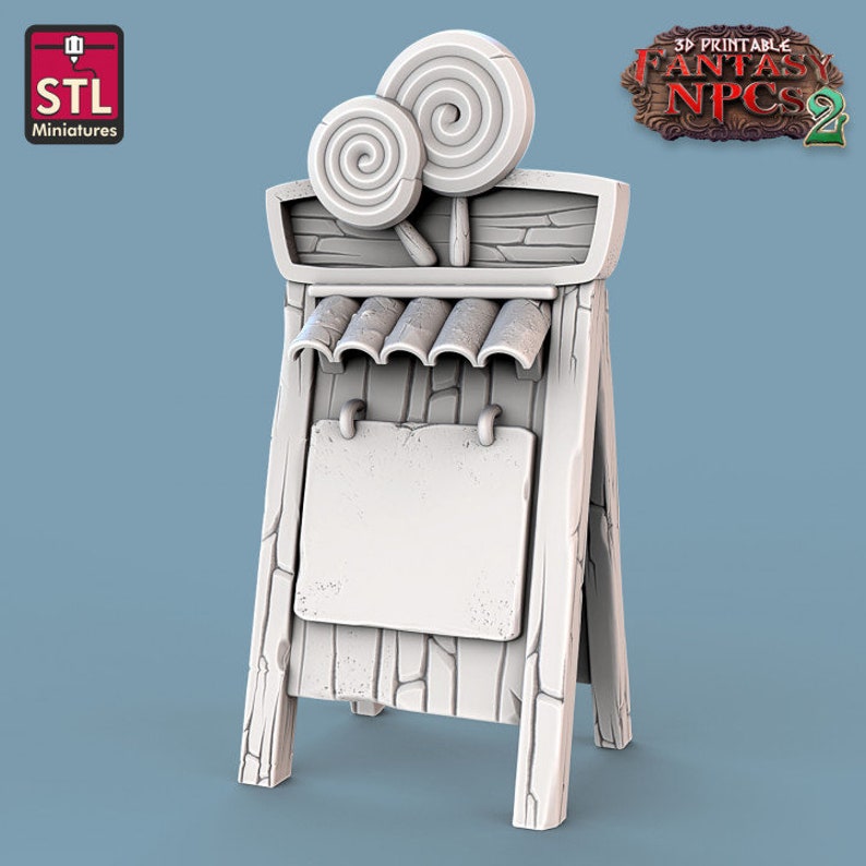 Candy Seller Vendor Set, Shop, Dnd, Dungeons and Dragons, TTRPG ...