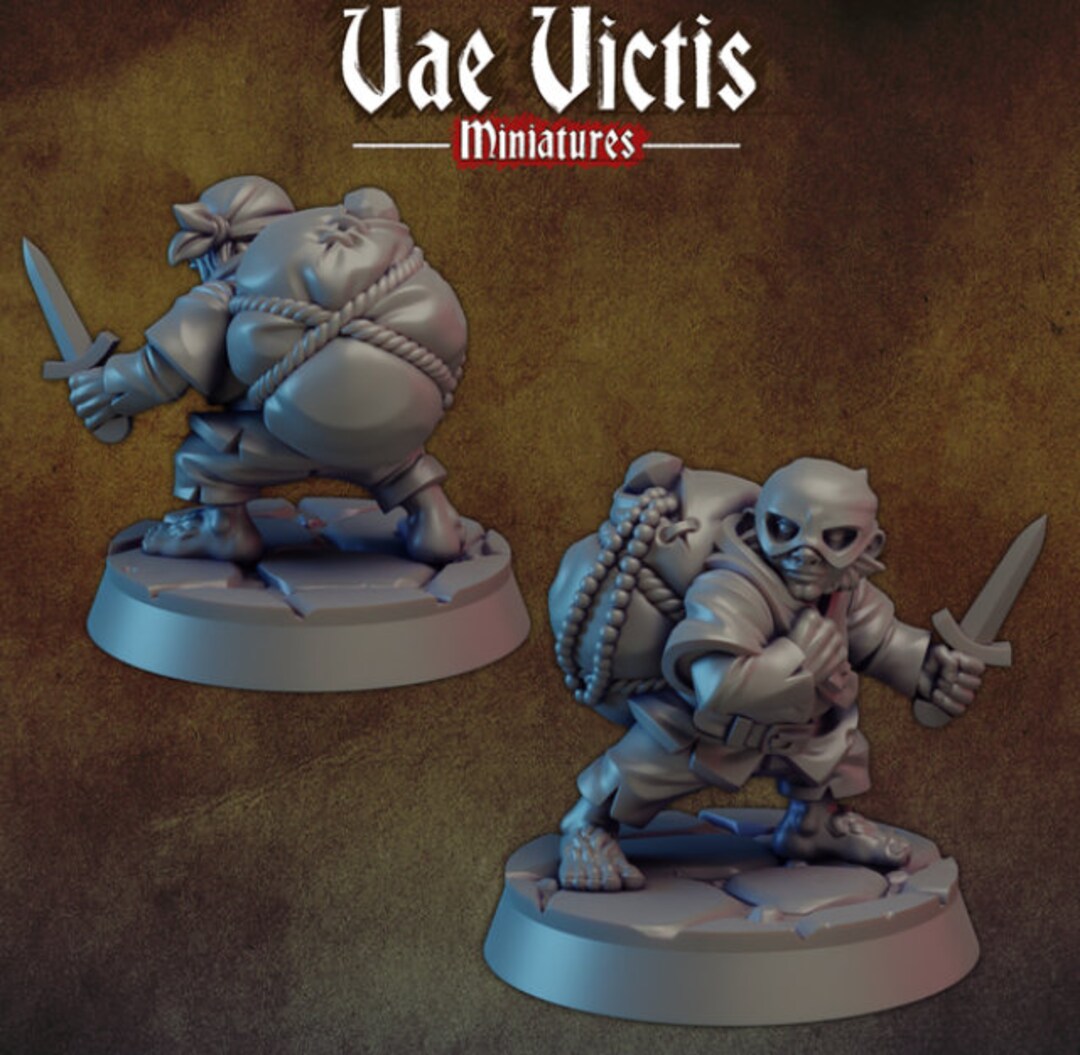 Halfling Thief Dnd Miniature 28mm or 32mm Scale - Etsy