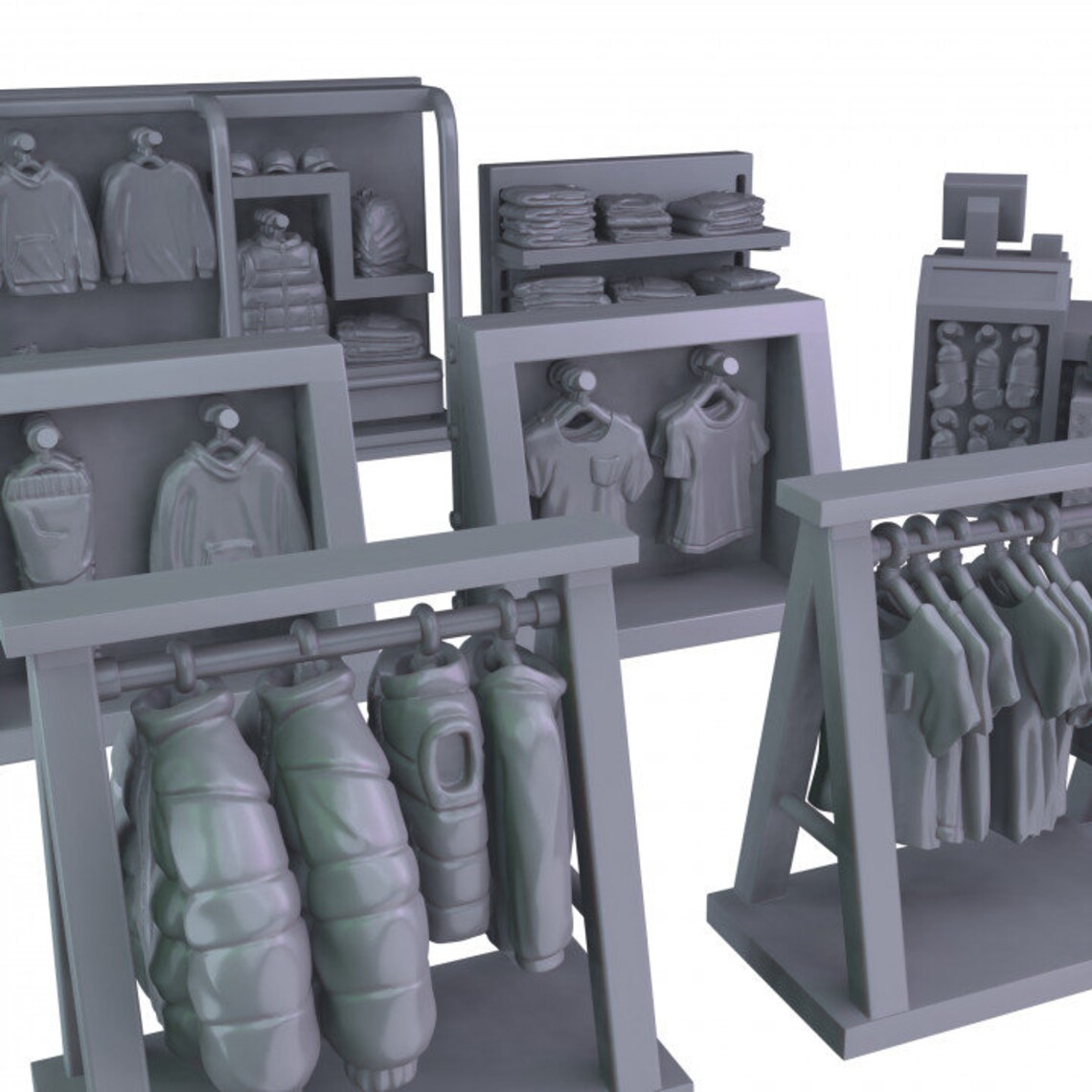 Dnd Vendor Clothing Store Miniature Scatter Dungeons and Dragons 28mm ...