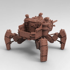 Combat Walker Dnd Scifi Vehicles Dungeons and Dragons 40K Walker Droid ...