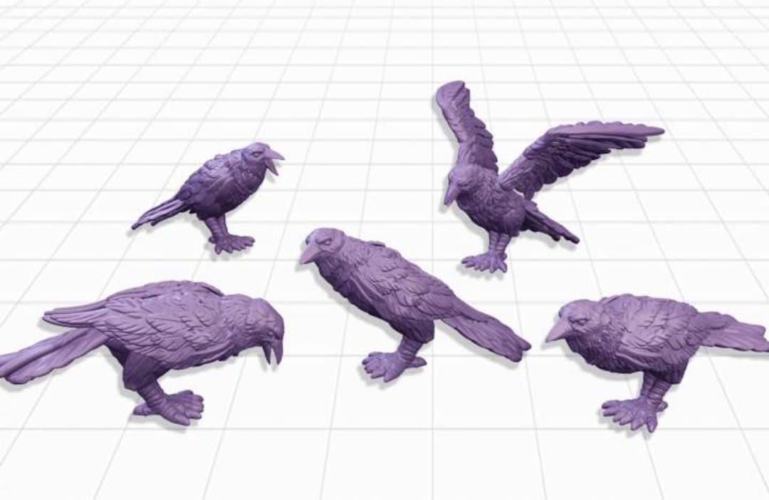 20pc Battlefield Crow Miniatures Dnd Dungeons and Dragons 28mm/32mm ...
