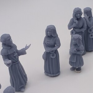 Wedding Miniature Set for Dnd, Dungeons and Dragons, Village ...