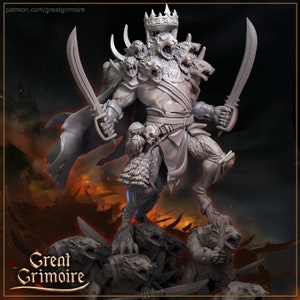 The Mouse King and 5pc Mice Dnd Monster, Dungeons and Dragons, 28mm or ...