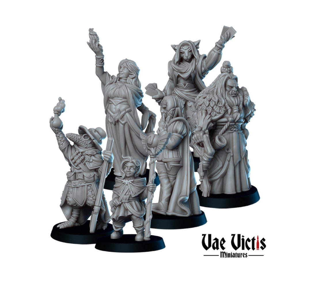 Dnd Magic Academy Fantasy Npcs Dungeons and Dragons Kenku Necromancer ...