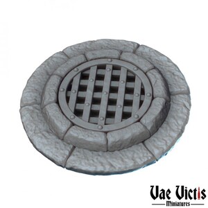 Sewers for Dnd Dungeons and Dragons Scatter Terrain 28mm/32mm ...