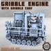 Gribble Engine With Chef 28mm/32mm Scifi Wargame Scatter Terrain Food ...