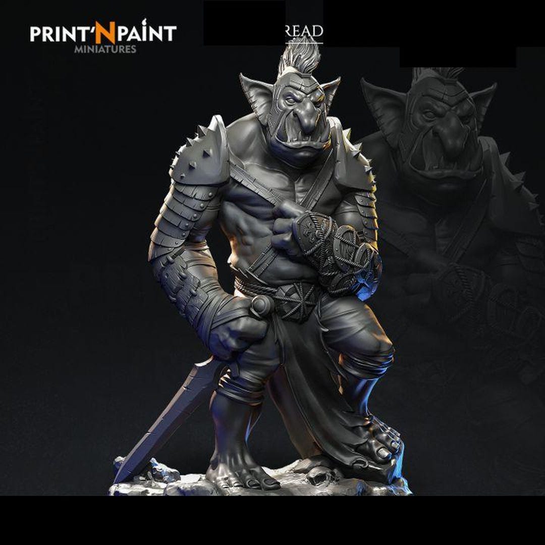 Arena Troll Miniature – Dungeons and Dragons Monster – RPG Tabletop Dnd ...