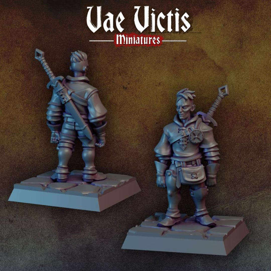 Young Blood Miniature Dnd Dungeons and Dragons 28mm/32mm TTRPG Fantasy ...