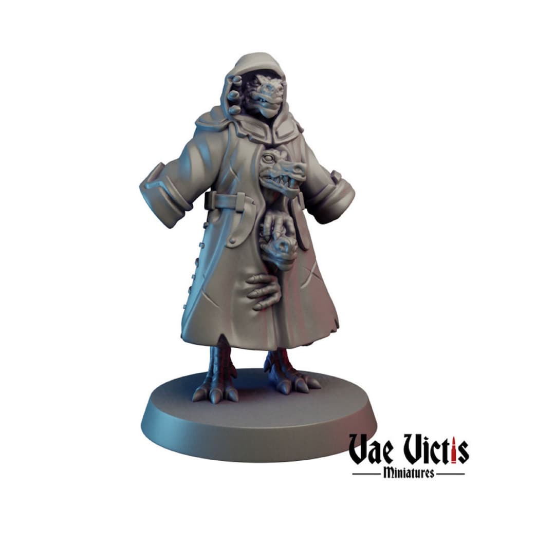 3 Kobolds in a Trench Coat Dnd Dungeons and Dragons TTRPG Fantasy ...