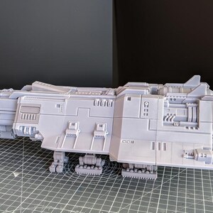 Space Ship Miniature the Helikon 28mm/32mm Orbital Lander Space Ship ...