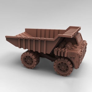 Dump Truck Miniature Dnd Dungeons and Dragons Industrial Scifi ...