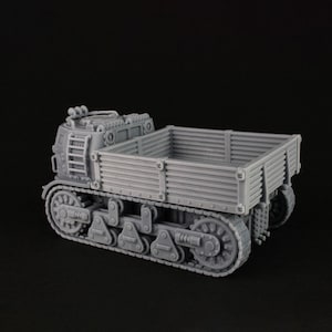 Flatbed Transporter, Scifi Wasteland Vehicles Dnd D&D Scifi Terrain 40K ...