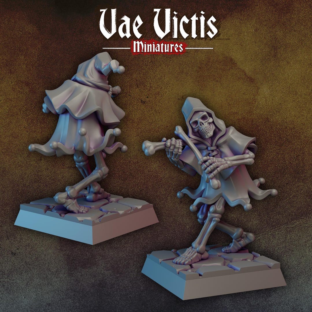 Undead Violinist Miniature for Dnd Dungeons and Dragons 28mm/32mm Scale ...