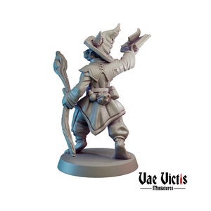 Rabbit Miniature Dnd Dungeons and Dragons 28mm/32mm Harengon Wizard Dnd ...