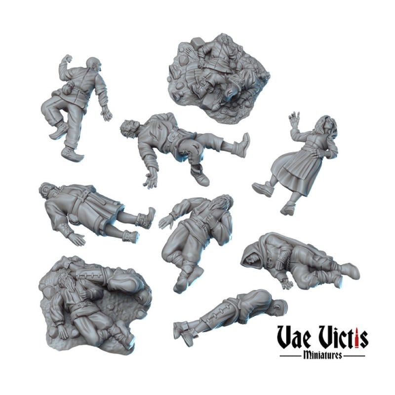 Wargame Corpse Mini - Etsy