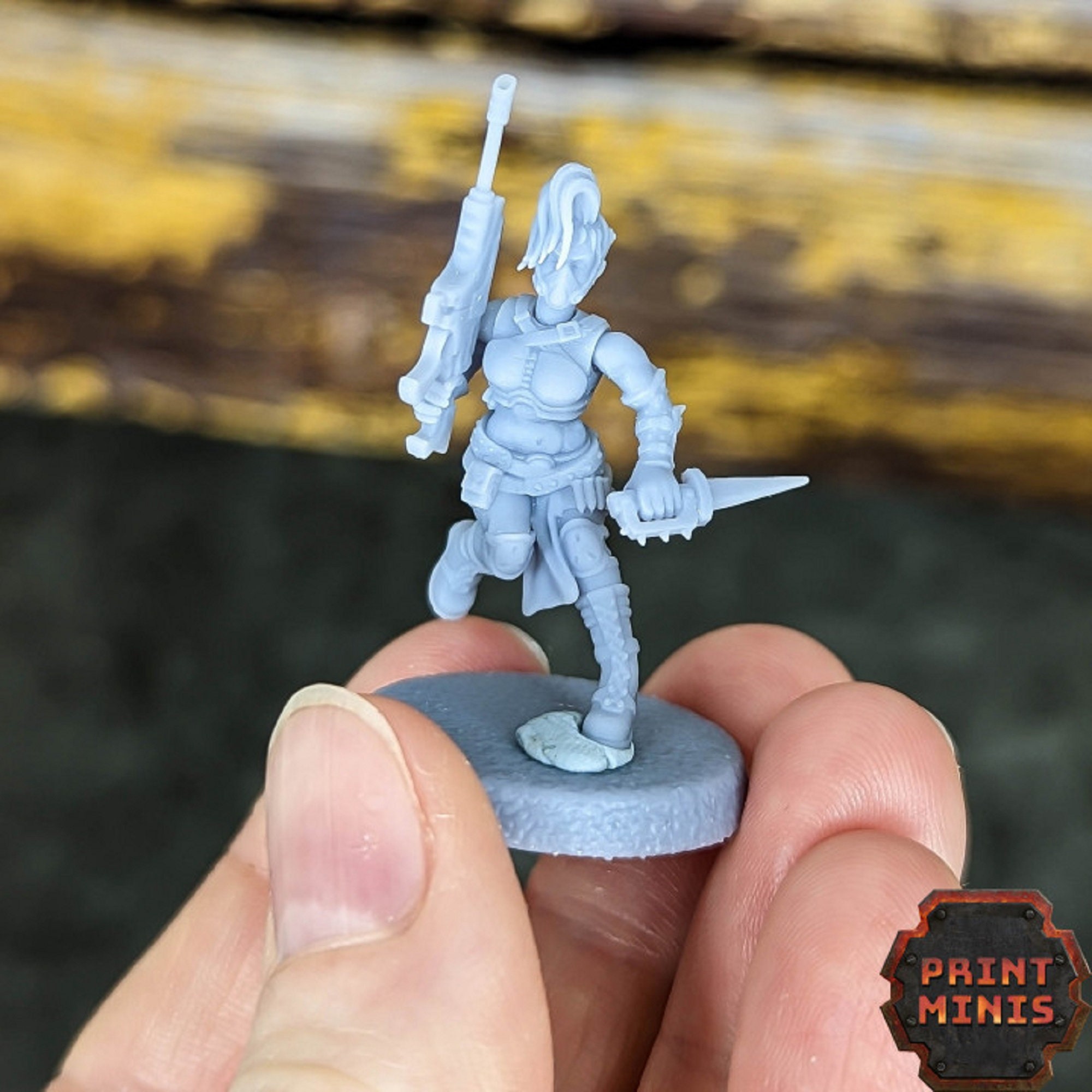 Female Gang, 'bitter Nightshades Gang', Miniature, , 40K, Tabletop RPG ...