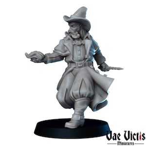Western Classic Heroes Set Dnd Npcs in 28mm/32mm Deadlands Dnd Dungeons ...