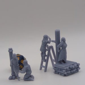 Inquisition Miniature Set for Dnd, Dungeons and Dragons, Dark Justice ...