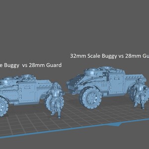 Outrider Buggy Miniature Dnd Dungeons and Dragons 28mm/32mm Tabletop ...