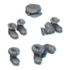 Clothes and Shoes Dnd Dungeons and Dragons 28mm/32mm Scatter Terrain ...