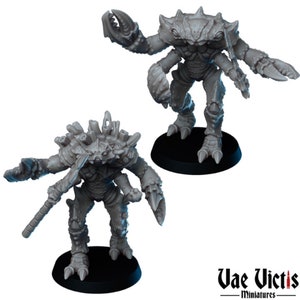 Crab Folks DND Miniature Set Dungeons and Dragons D&D Dnd Monsters ...