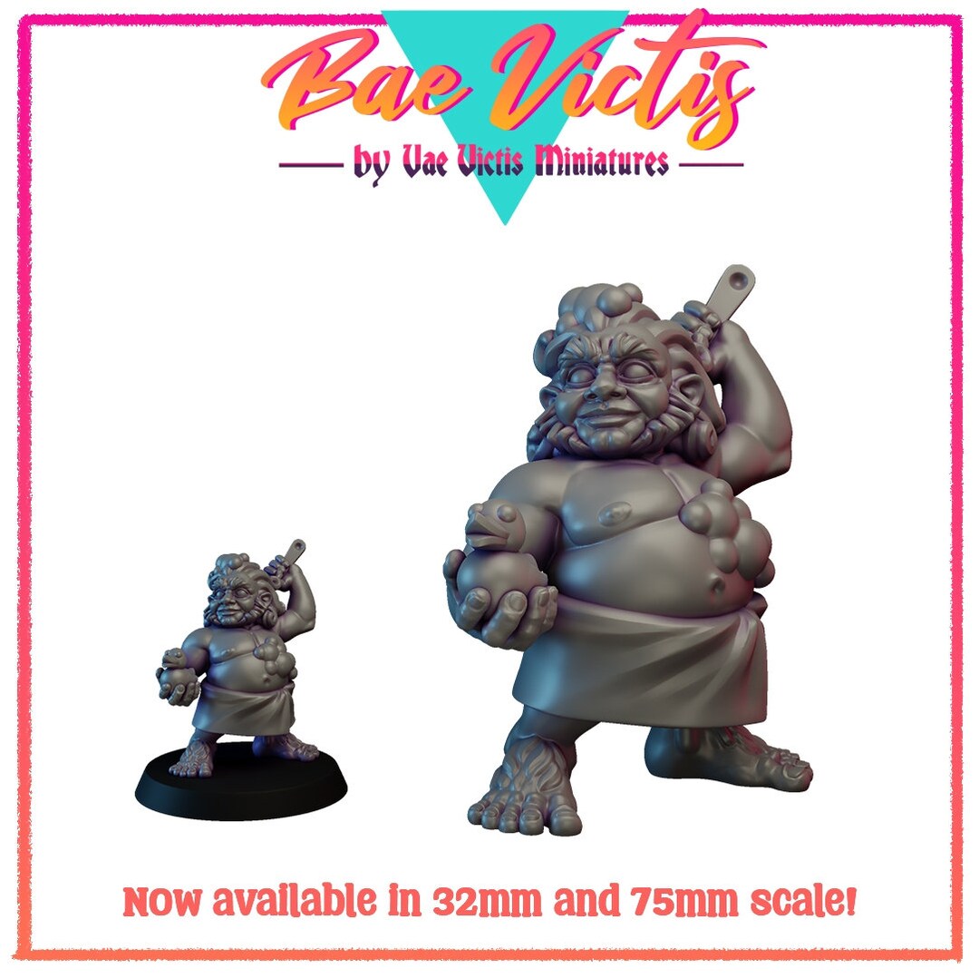 Bathing Halfling Dnd Dungeons and Dragons 28mm/32mm TTRPG Wargame ...