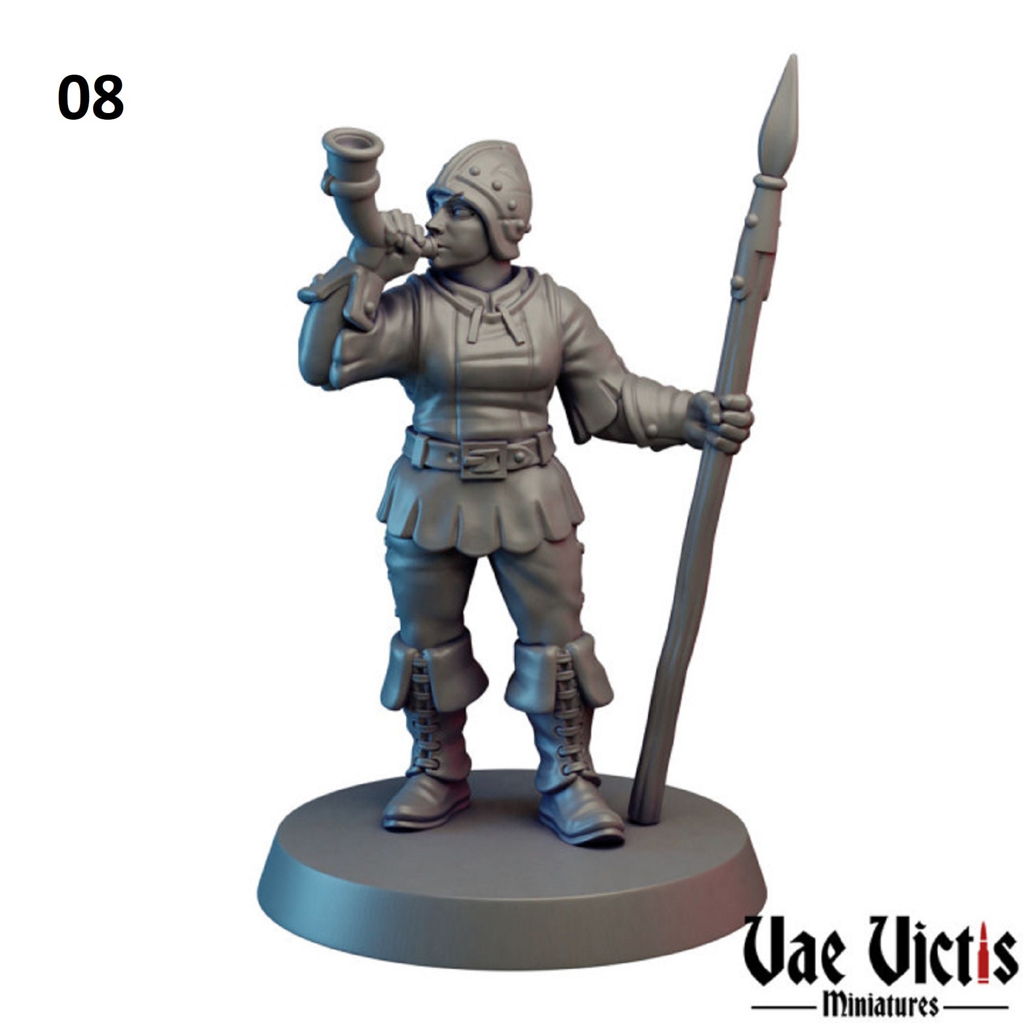11pc FEMALE Village Guard Set for Dnd, Dungeons and Dragons, War Gaming ...