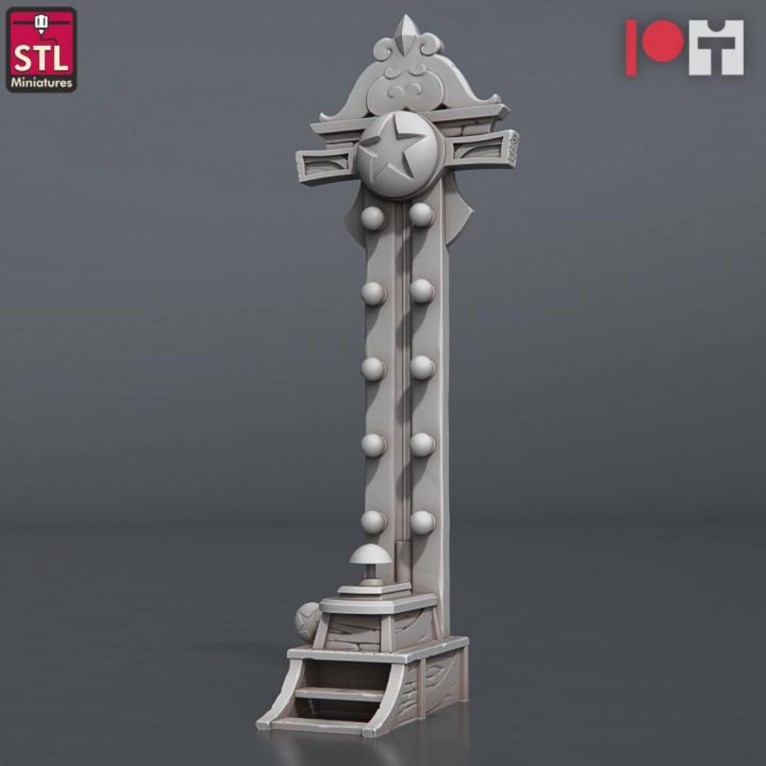 Carnival Hammer Miniature for Dnd Dungeons and Dragons 28mm/32mm Scale ...