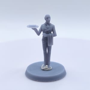 Butler Miniature, Butler, Dnd, Dungeons and Dragons, D&D, Tabletop RPG ...