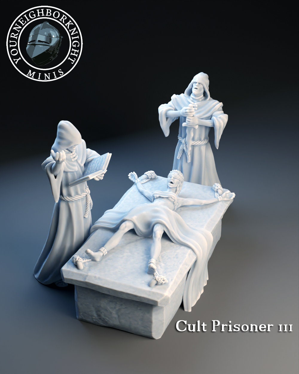 23pc Cultists Set Dungeons and Dragons 3D Printed D&D, Tabletop RPG ...