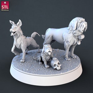 Farm Animals Dnd Dungeons and Dragons 28mm/32mm Wargame Scatter Terrain ...
