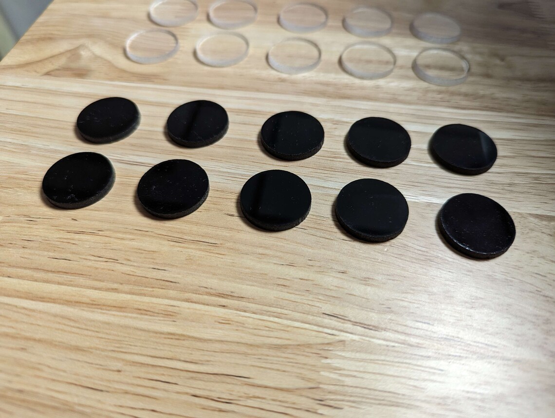 25mm Bases for Dnd Dungeons and Dragons TTRPG Miniature Bases Great for ...