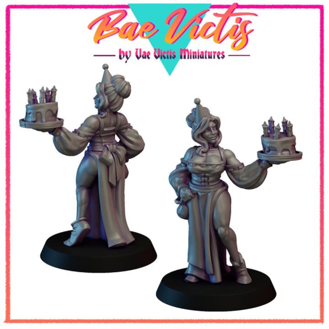 Birthday Miniature Dnd Dungeons and Dragons 28mm/32mm Dnd Birthday ...