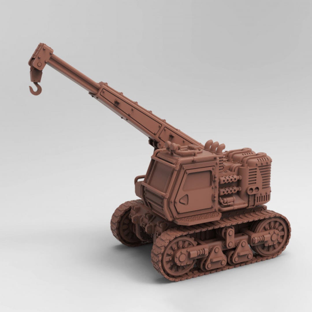 Crane Miniature, Industrial Scifi, Wasteland Vehicles, Steampunk ...