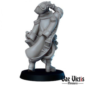 Tabaxi Cat Captain Dnd Dungeons and Dragons 28mm/32mm TTRPG Wargame ...