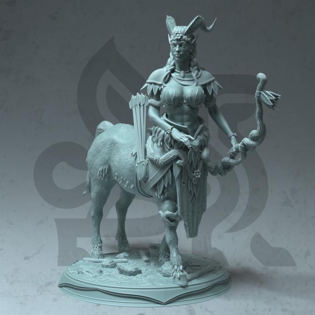 Centaur Sentinel - Tanagor | 28mm/32mm/38mm TTRPG Dark Fantasy ...