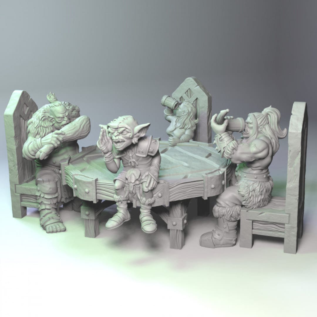 Dining Orcs, Dnd, Dungeons and Dragons, Tabletop RPG, Sitting ...