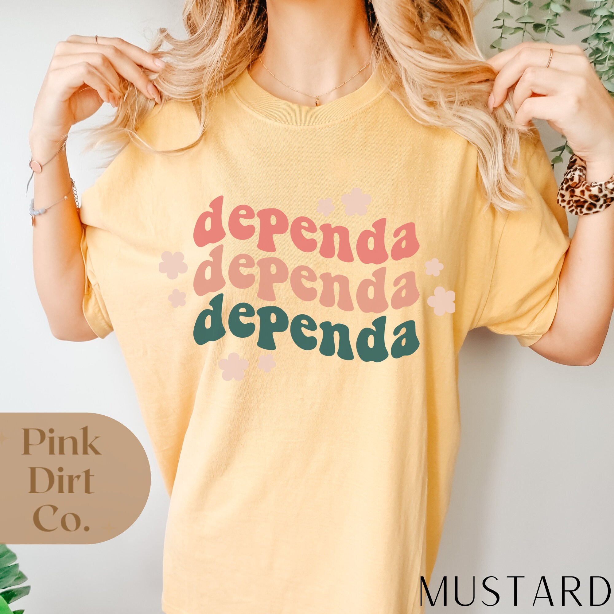 Dependa Shirt Comfort Colors Military Spouse Shirt Military - Etsy