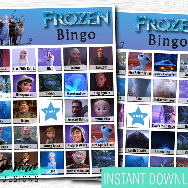Frozen Game - Etsy
