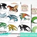 Printable Dragon Character Charts- Set of 3- Instant Download Wall Art ...