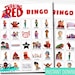 Turning Red Bingo Game: Birthday Party Activity (digital Download) - Etsy