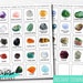 Gemstone Crystal Bingo Game: Printable Activity (digital Download) - Etsy