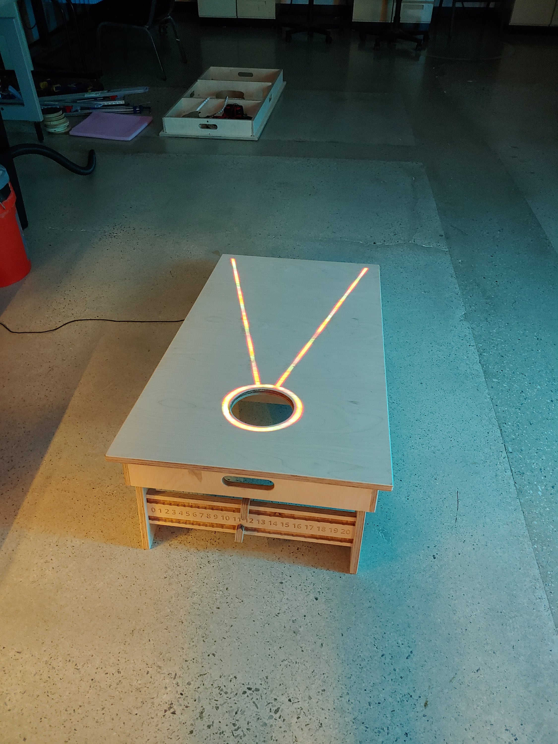 LED Light up Cornhole Boards - Etsy