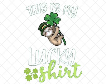 Lucky Sloth Png - Etsy