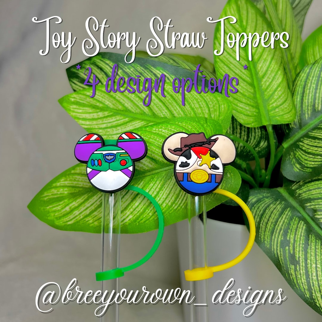 Disney Straw Toppers fits Stanley Cups Fast Shipping Stitch & Angel ...