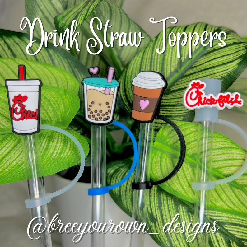 Straw Toppers (fits Stanley Straw) | Fast Shipping | Mickey & Minnie ...